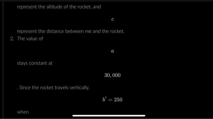 Solved A person is observing a rocket launch from an | Chegg.com