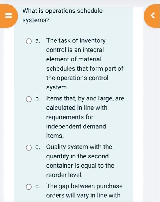 Solved Which example represents multimodal transport? a. | Chegg.com