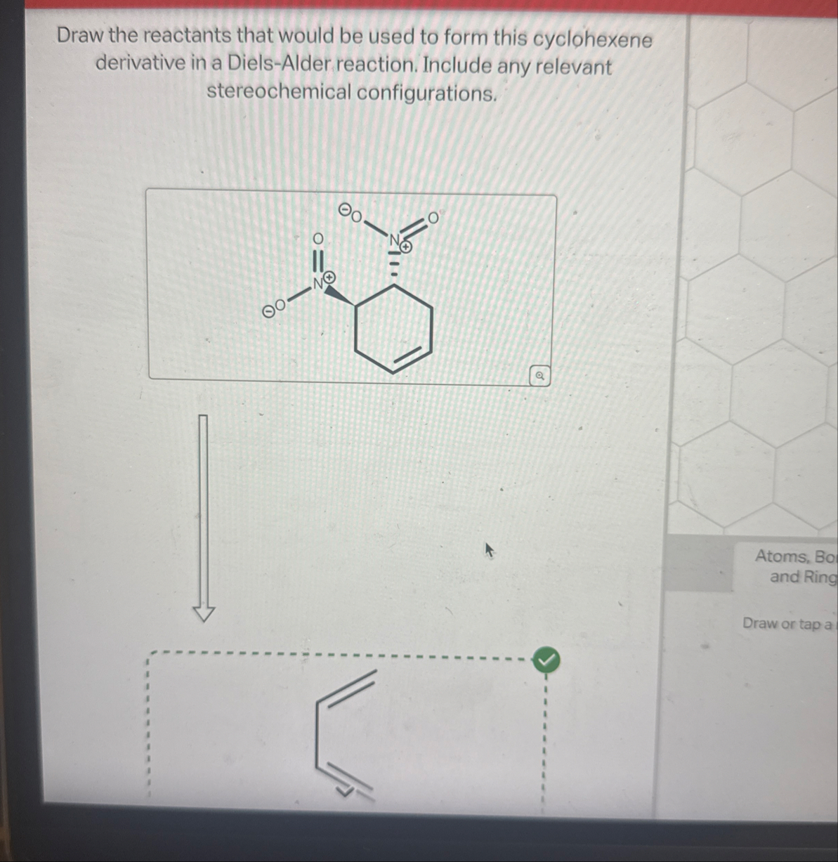Solved Draw the reactants that would be used to form this | Chegg.com