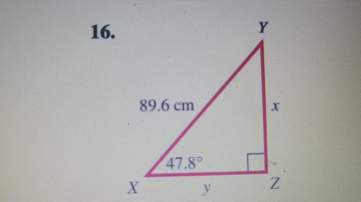 Solved 5.4 Solutions and Applications of Right Triangles | | Chegg.com