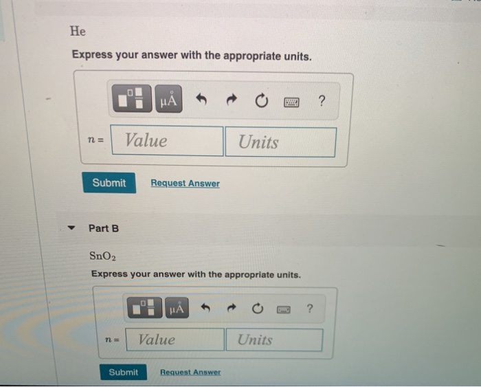 Solved He Express your answer with the appropriate units. NA | Chegg.com