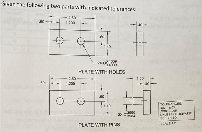 and tolerances). Create a loop diagram that will help | Chegg.com