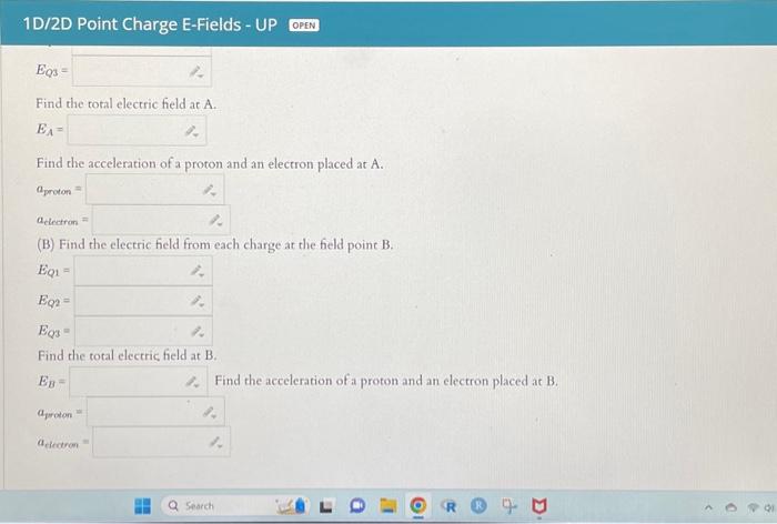 Solved Three point charges Q1=−1.51nC,Q2=4.26nC and | Chegg.com