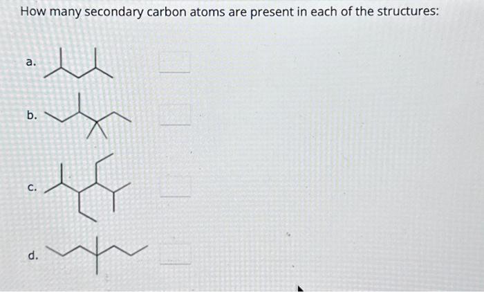 Solved Give the IUPAC name for each of the following | Chegg.com