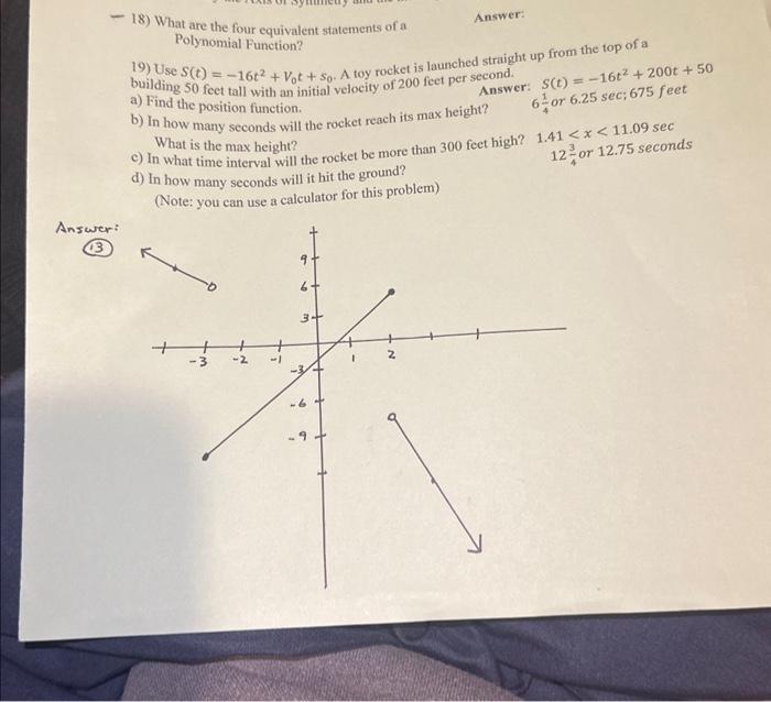 Solved have questions 18,19 clear handwritten work and | Chegg.com