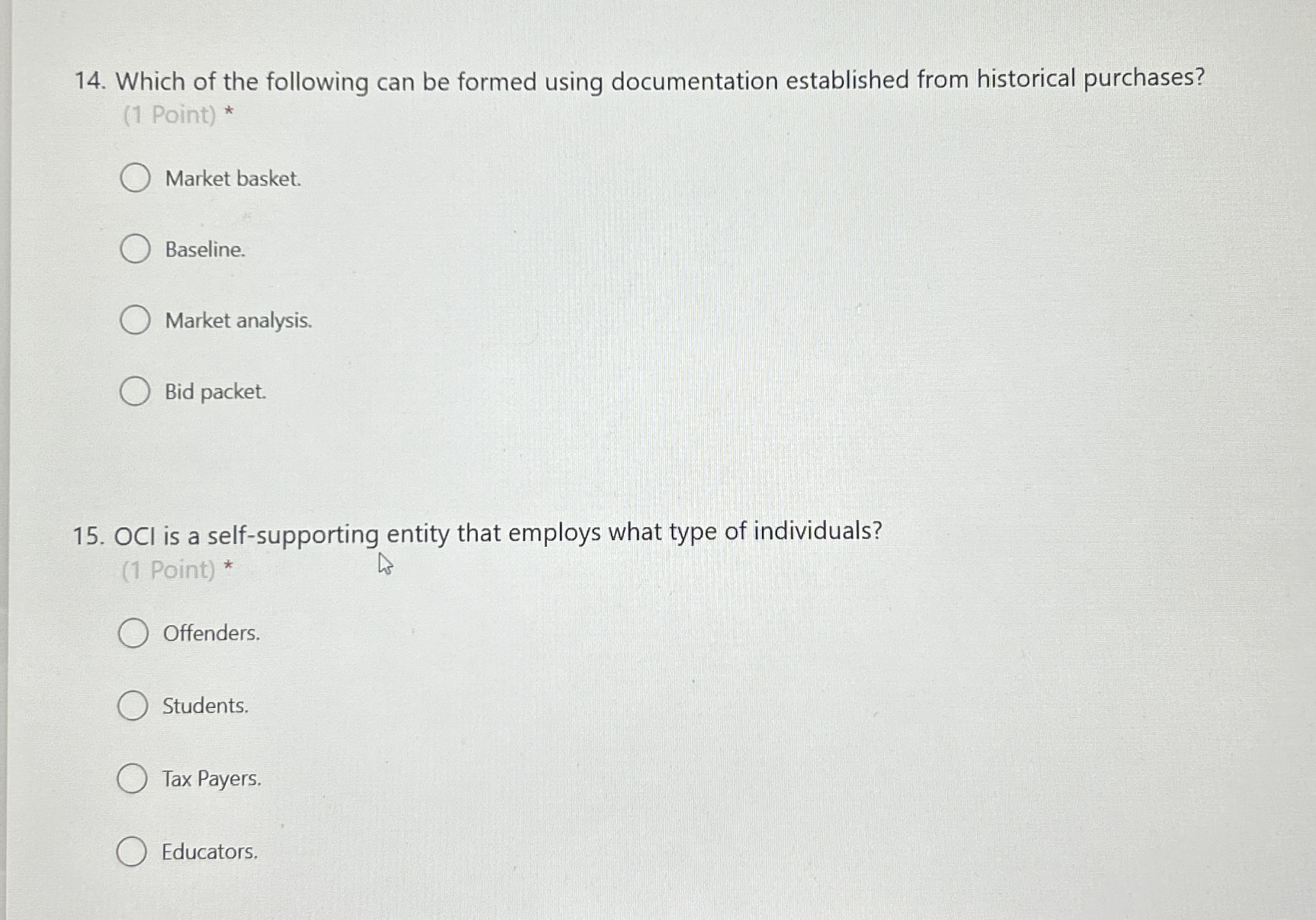 Solved Which of the following can be formed using | Chegg.com
