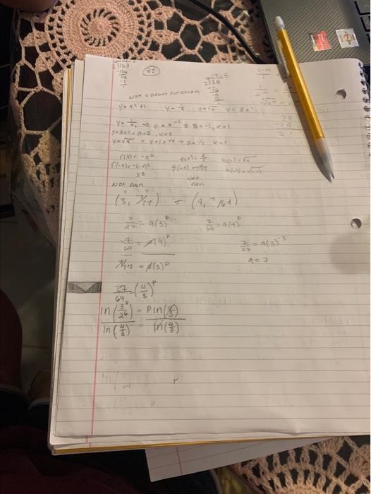 Solved how do you get P? how do you convert the ln to | Chegg.com