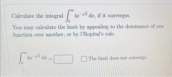 Solved thought this was infinity for all of these but that | Chegg.com