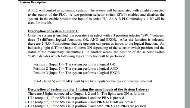 Automation. Please only PLC expert. Look the example | Chegg.com