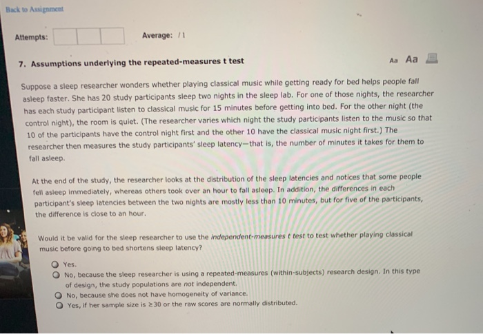 Solved Back to Assignment Attempts: Average: 11 7. | Chegg.com