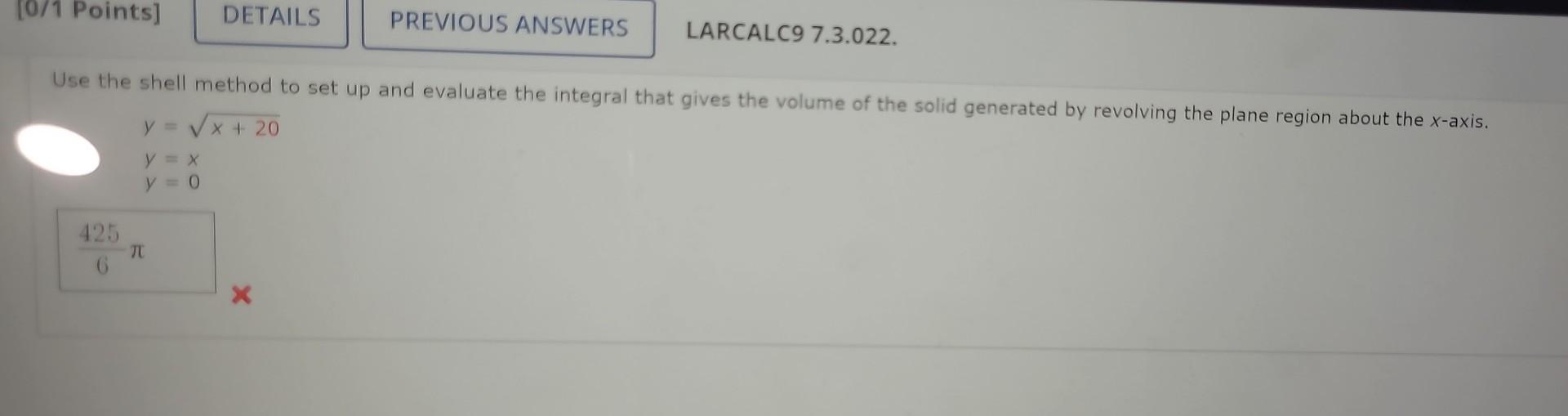 [Solved]: Use the shell method to set up and evaluate t