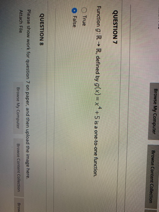 Solved Browse My Computer Browse Content Collection QUESTION | Chegg.com
