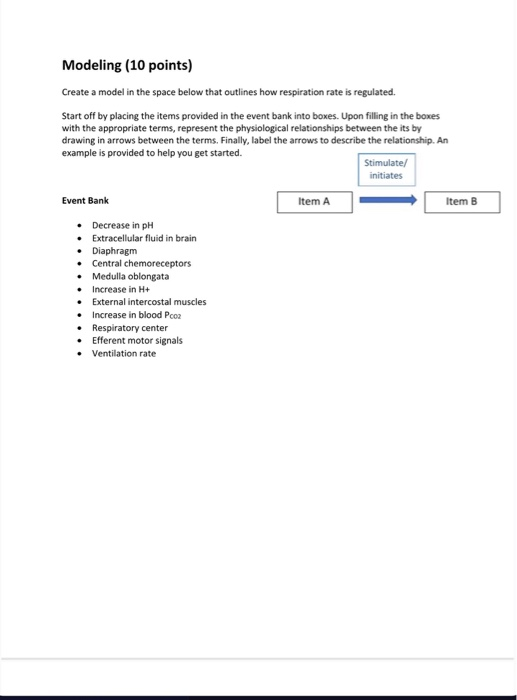 Solved Modeling (10 points) Create a model in the space | Chegg.com