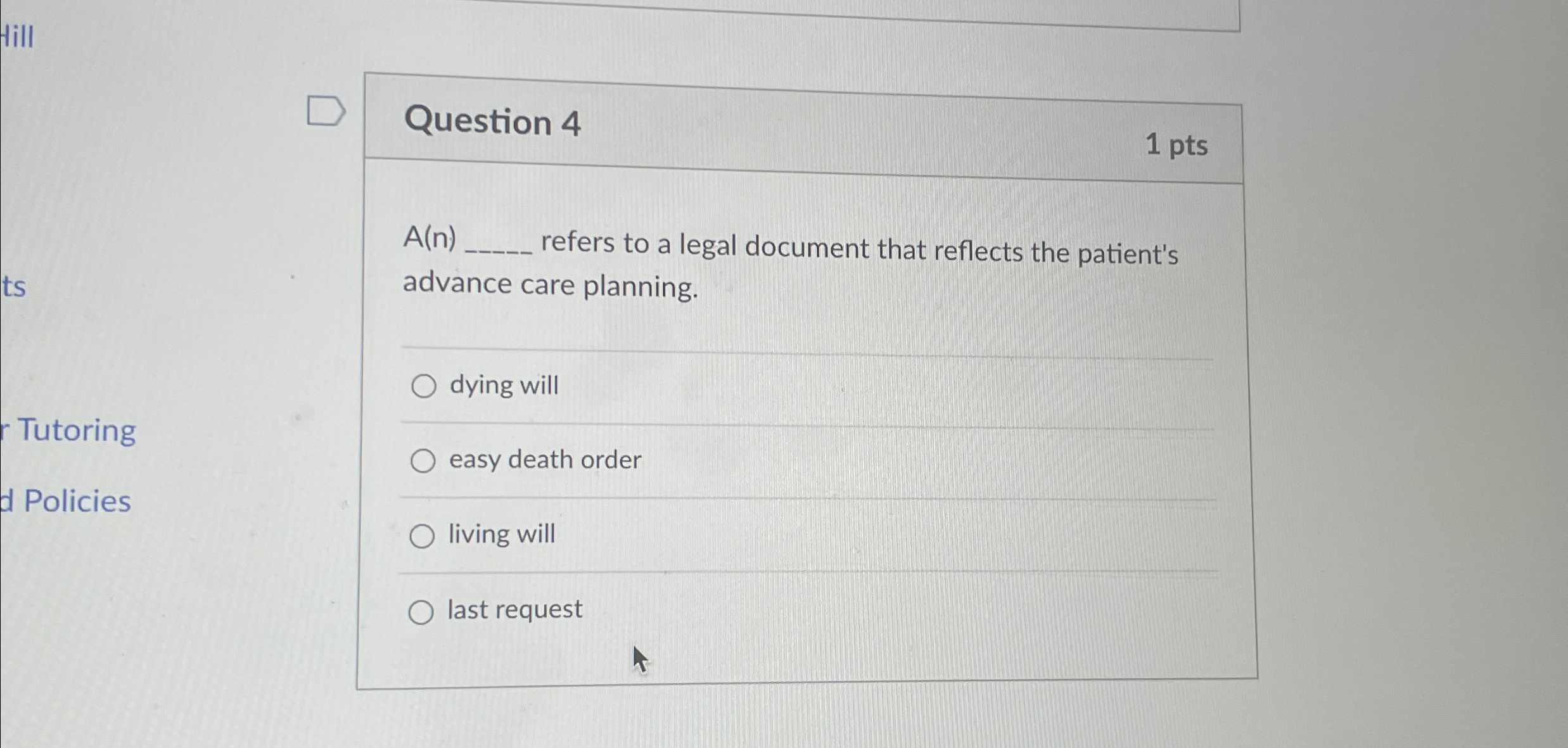 Solved Question 41 ﻿ptsA(n) ﻿refers to a legal document | Chegg.com