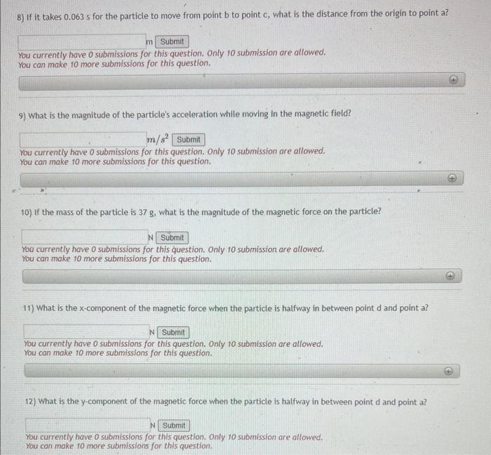 Solved A charged particle is moving in a counterclockwise | Chegg.com