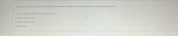 Solved certainty equivalent cash flow for year 1 and 2 are | Chegg.com