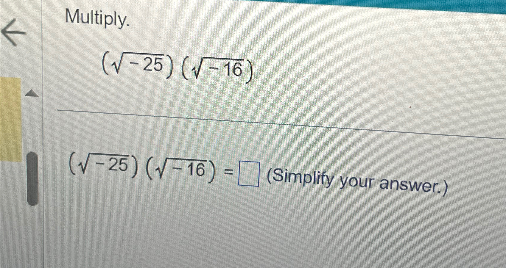 Solved Multiply.(-252)(-162)(-252)(-162)= (Simplify ﻿your | Chegg.com
