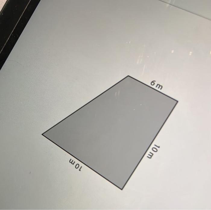 Solved Find the area and perimeter of this shape | Chegg.com