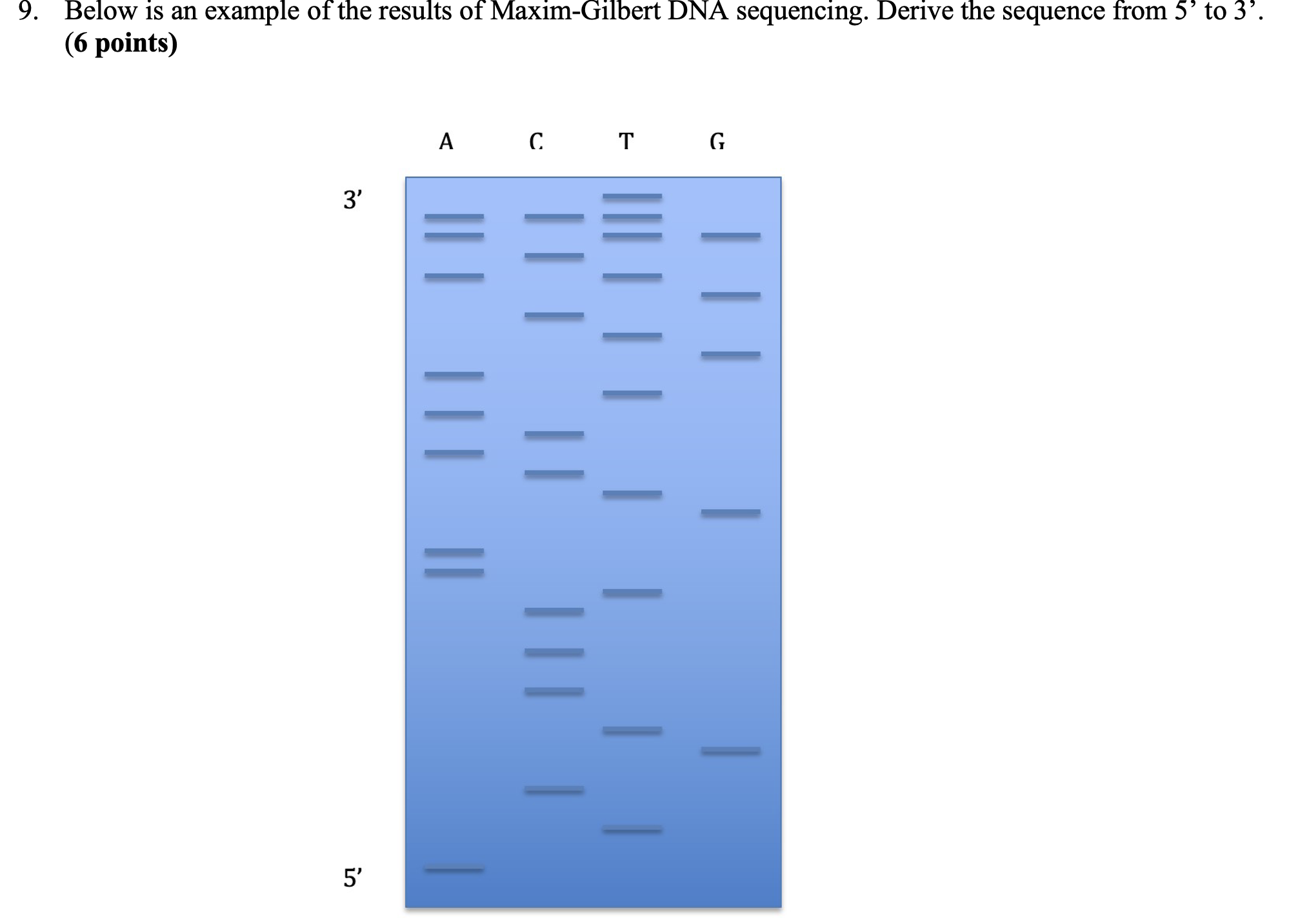 Solved Below is an example of the results of Maxim-Gilbert | Chegg.com