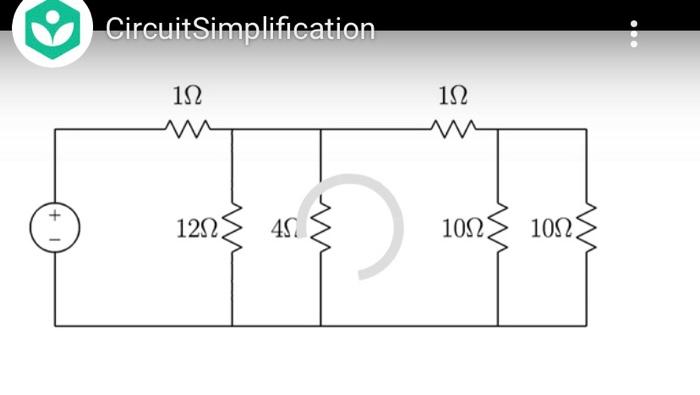 Solved CircuitSimplification | Chegg.com