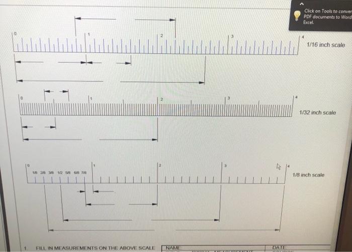 Solved Click on Tools to conver PDF documents to Word Excel | Chegg.com