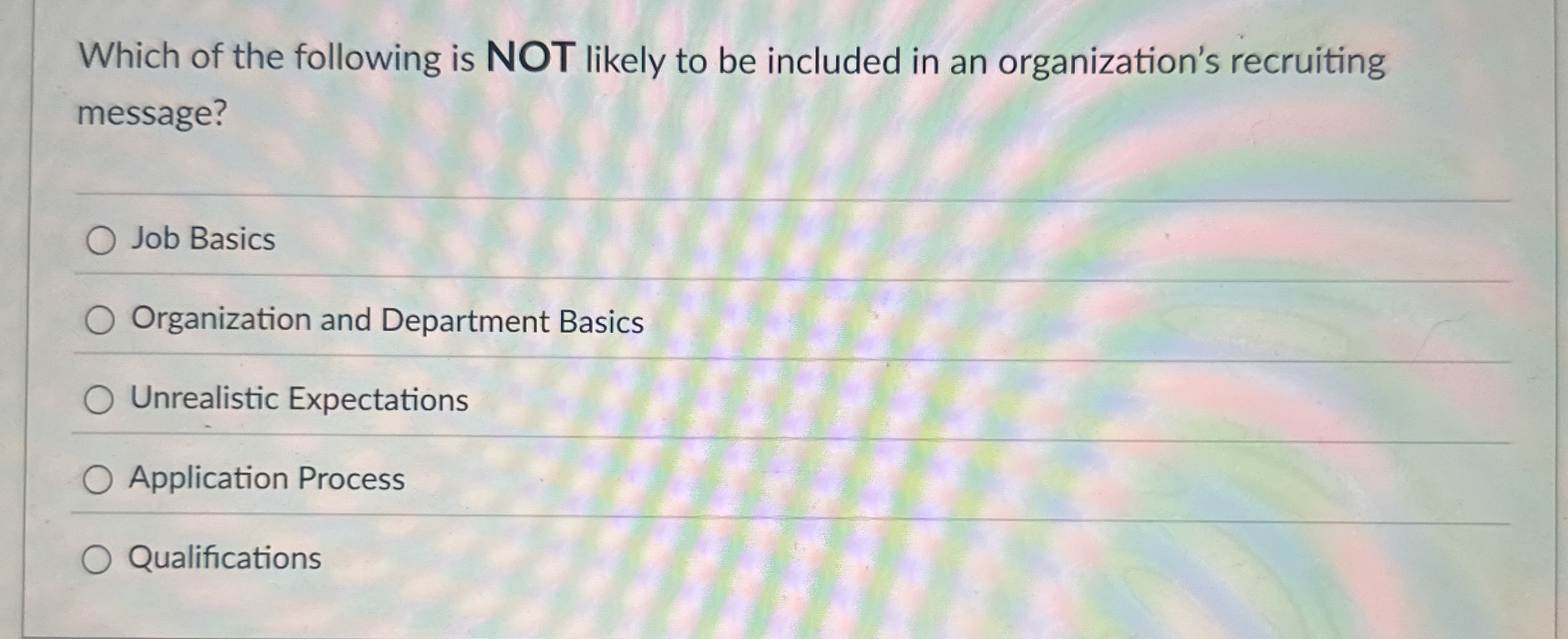 Solved Which of the following is NOT likely to be included | Chegg.com