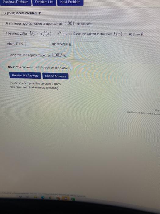 Solved Previous Problem Problem List Next Problem 1 Point 9707