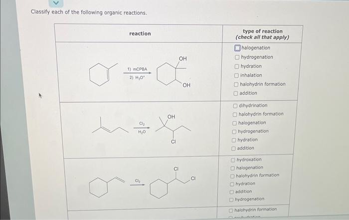 Solved Draw the product of anti addition of Cl2 across the | Chegg.com