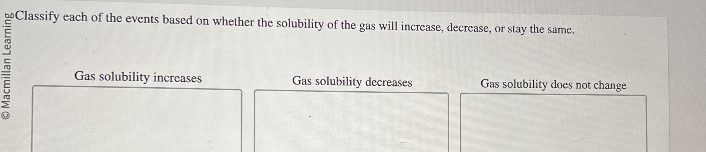 Solved Classify each of the events based on whether the | Chegg.com