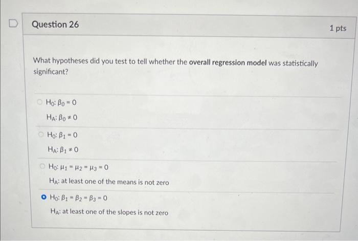 Solved The analyst decides to see if adding other predictors | Chegg.com