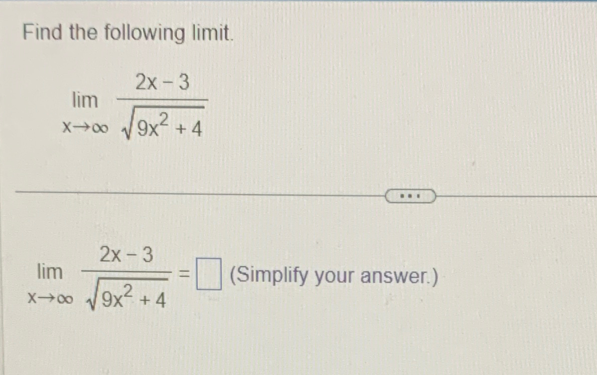 Solved Find the following | Chegg.com