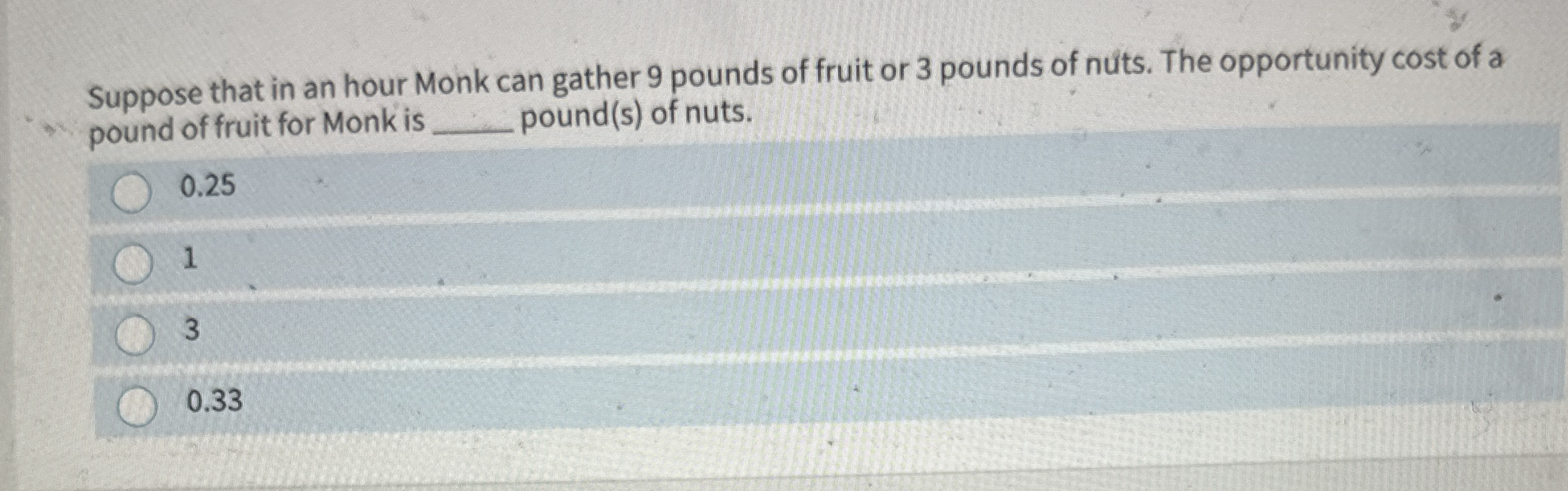 Solved Suppose that in an hour Monk can gather 9 ﻿pounds of | Chegg.com
