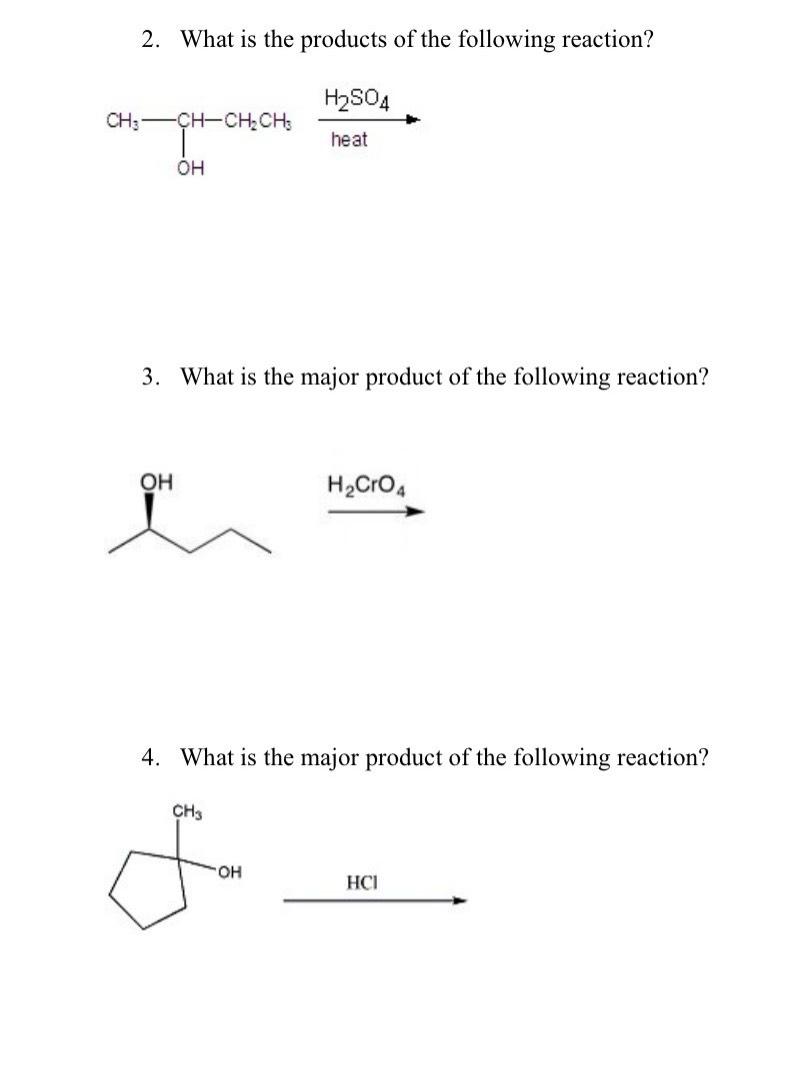 Solved Could you help me with the solutions of the following | Chegg.com