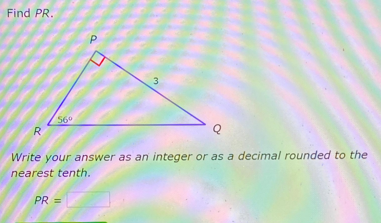 Solved Find PR.Write your answer as an integer or as a | Chegg.com