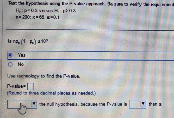 Solved Test the hypothesis using the P-value approach. Be | Chegg.com