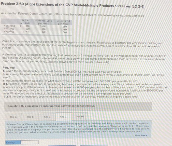Solved Problem 3-69 (Algo) Extensions of the CVP | Chegg.com