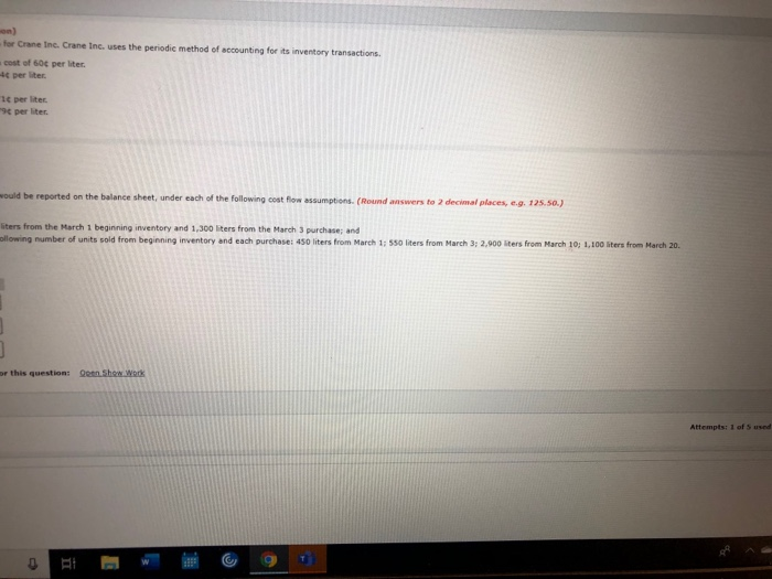 Solved Problem 6-06A al-a2 (Part Level Submission) You are | Chegg.com