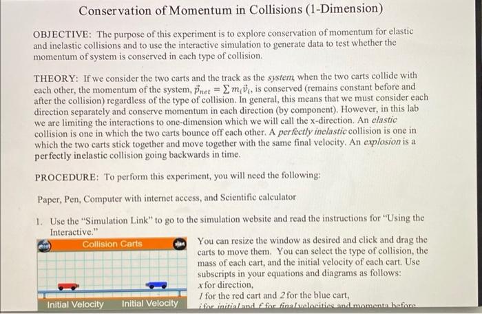 C. Explosions: Another type of perfectly inelastic | Chegg.com