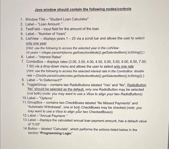 Solved Background Topics GUI nodes/controls • GUI Event | Chegg.com