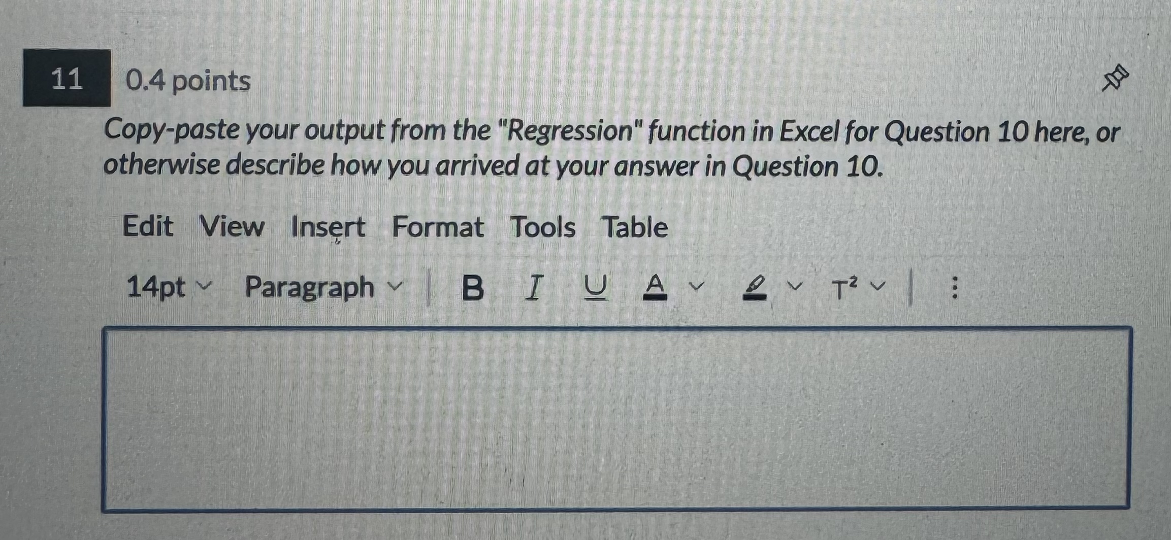Solved 0.4 ﻿pointsCopy-paste your output from the | Chegg.com