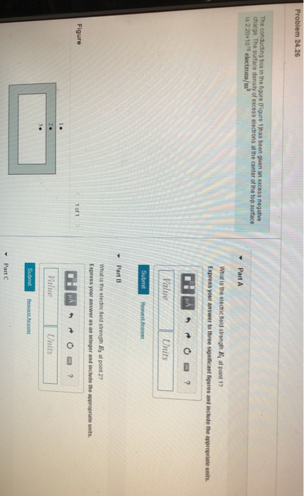 Solved Problem 24.26 The conducting box in the figure | Chegg.com