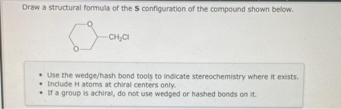[Solved]: Draw a structural formula of the ( mathbf{S} )