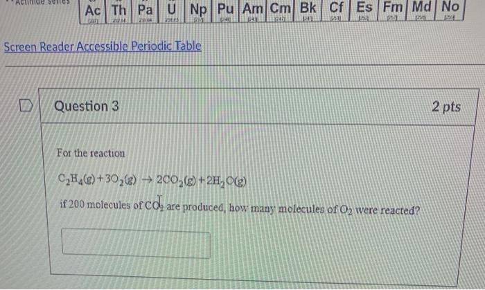 Solved Ac Th Pa U Np Pu Am Cm Bk Cf Es Fm Md No 3345 P4 | Chegg.com