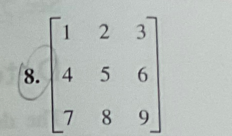 Solved [123456789]Find the inverse matrix by Gauss-jordan | Chegg.com