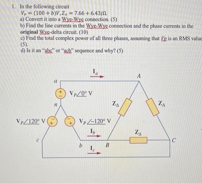 Solved 1. In the following circuit | Chegg.com