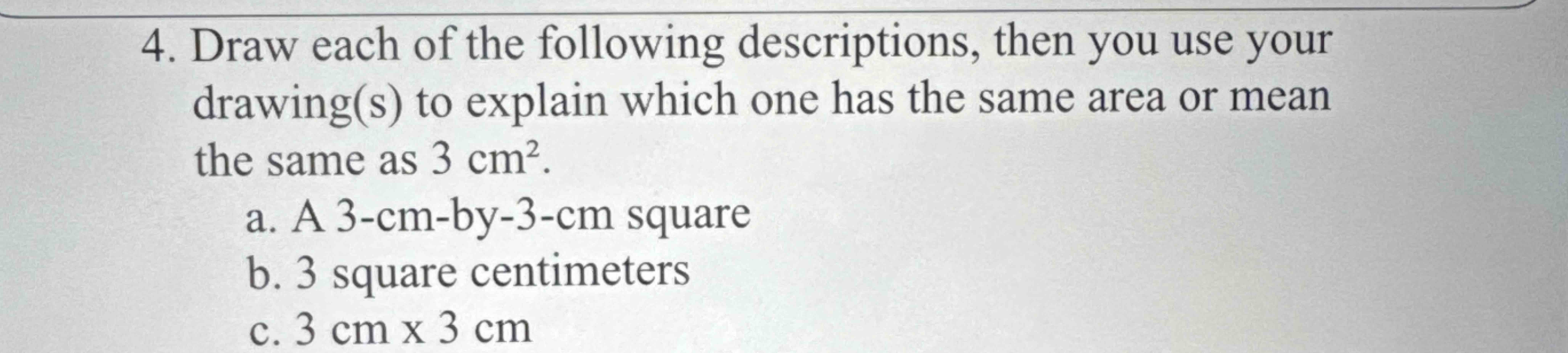 Solved Draw each of the following descriptions, then you use | Chegg.com