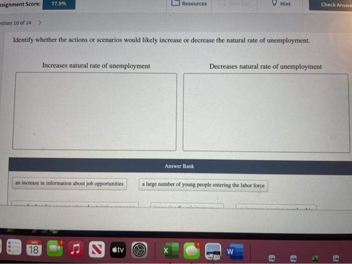 Solved 77.9% ssignment Score: Resources Hint Check Answe | Chegg.com Solved 77.9% ssignment Score: Resources Hint Check Answe | Chegg.com