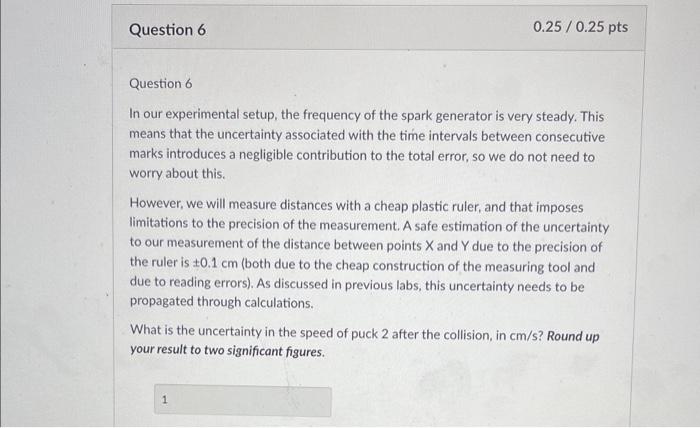 we obtained the uncertainty in the magnitude of the | Chegg.com