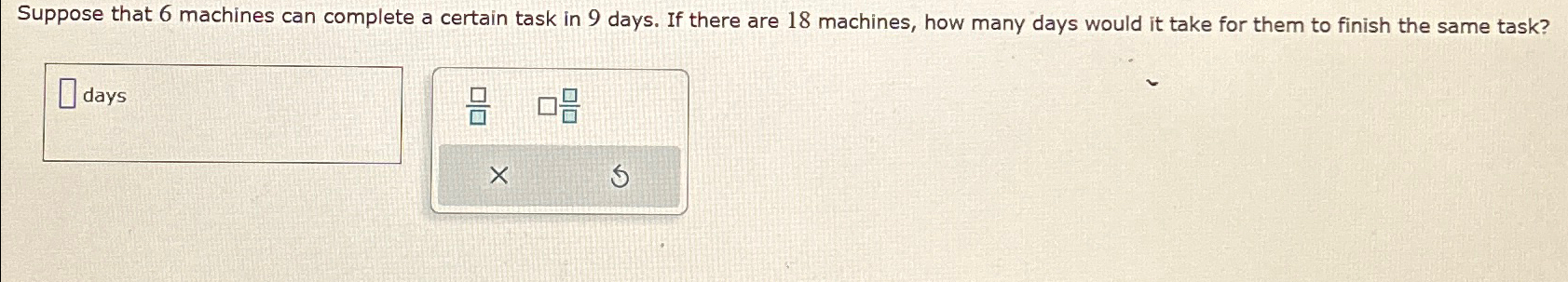Solved Suppose that 6 ﻿machines can complete a certain task | Chegg.com