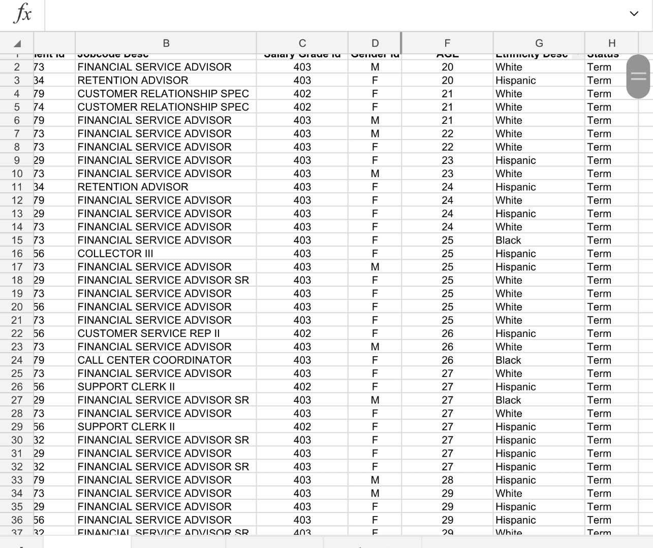(30 points) Using the TERM worksheet calculate the | Chegg.com